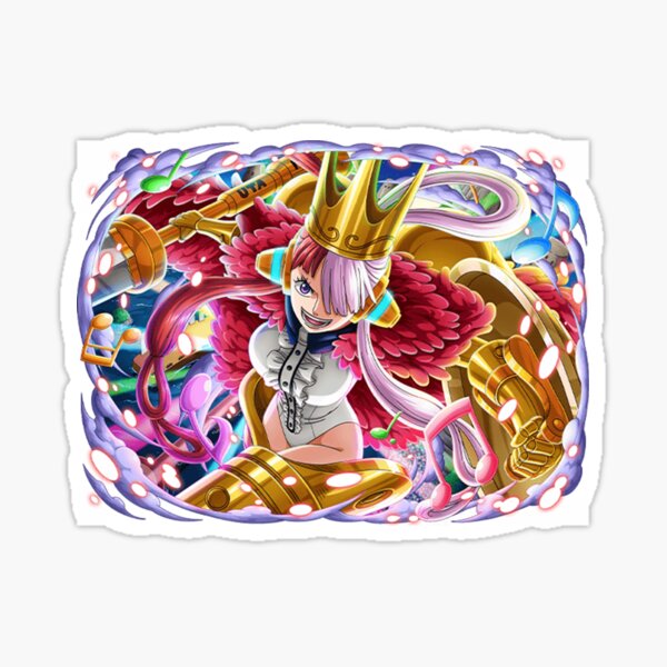"Uta One Piece " Sticker for Sale by HD90 | Redbubble