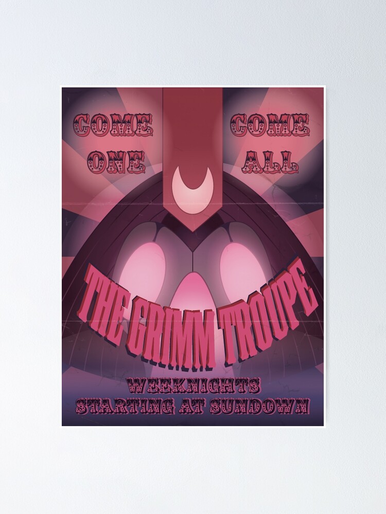 The Grimm Troupe Poster Design Poster For Sale By Skyseeker Art Redbubble