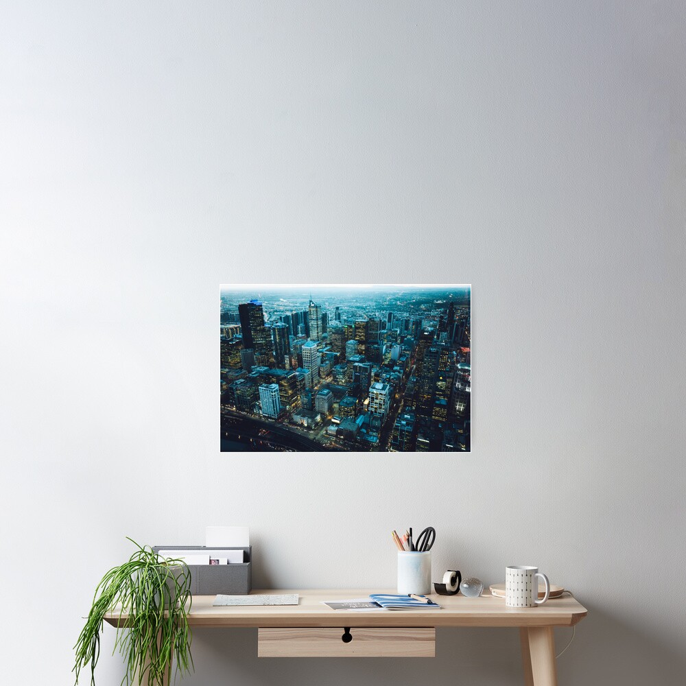 "City life " Poster for Sale by Eagleus89 | Redbubble