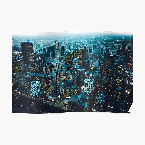 "City life " Poster for Sale by Eagleus89 | Redbubble