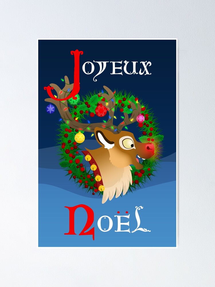 "Silly Beasty : Rudolf the red nosed reindeer" Poster by kineko | Redbubble