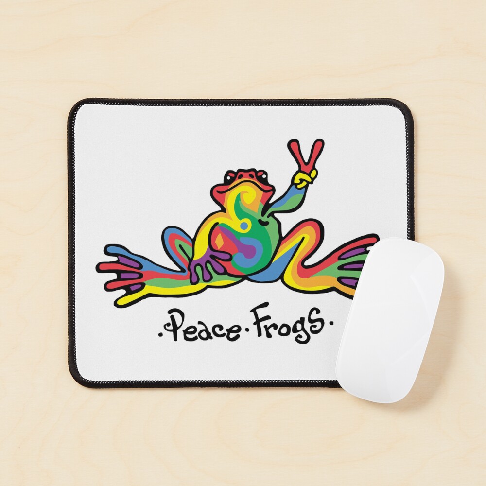 "Peace Frogs " Sticker for Sale by FortuneCookieTs | Redbubble