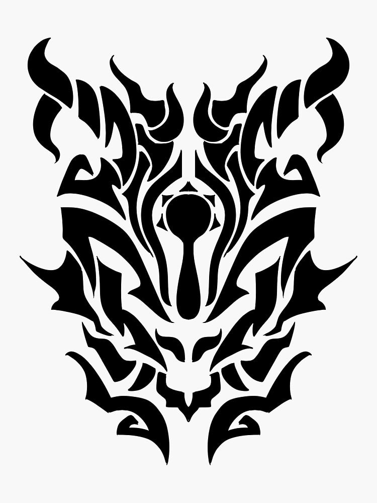 "Gomorrah Bayonetta Sigil" Sticker for Sale by iwannabeold | Redbubble