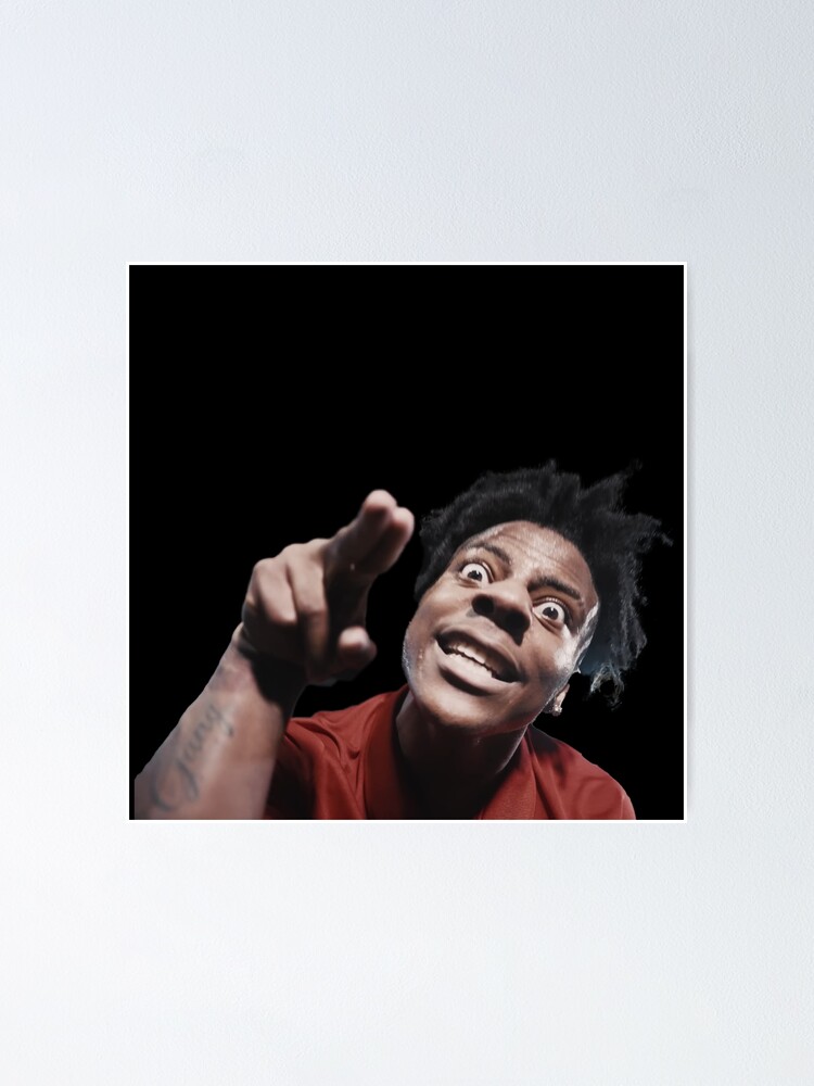 "IShowSpeed Pointing" Poster for Sale by DeepTyrone | Redbubble