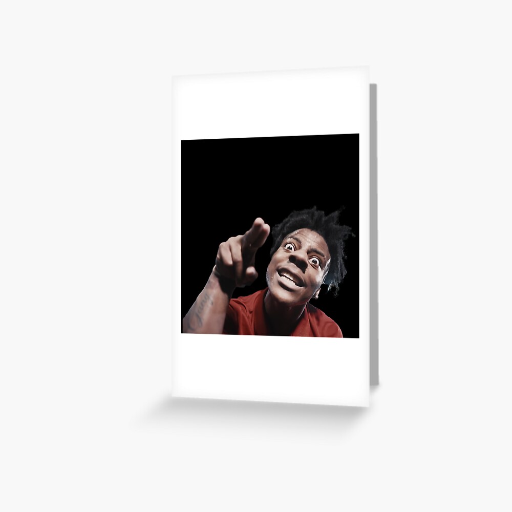 "IShowSpeed Pointing" Greeting Card for Sale by DeepTyrone | Redbubble