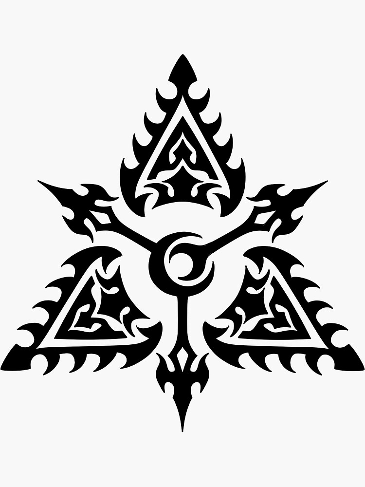 "Umbra Clock Tower Bayonetta Sigil" Sticker for Sale by iwannabeold ...