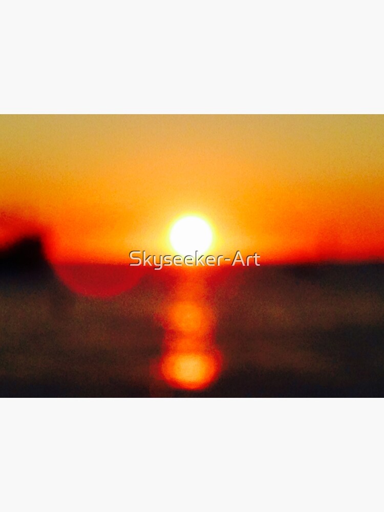 "Sunset on Water" Sticker for Sale by Skyseeker-Art | Redbubble
