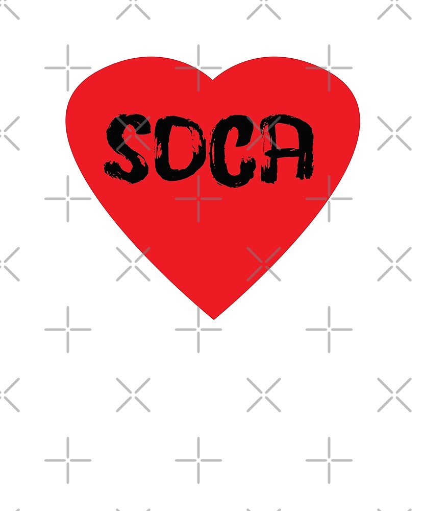 "Soca Music Love" by shugashirts | Redbubble