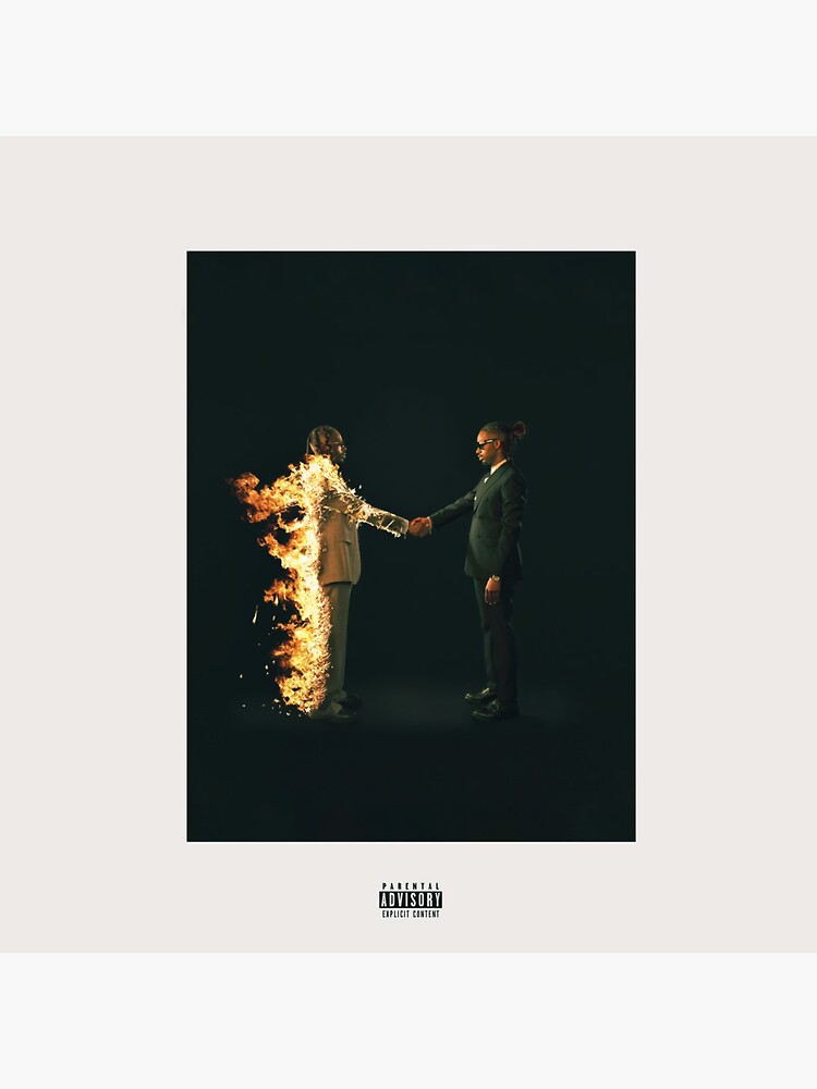 "Metro Boomin Heroes And Villains " Sticker for Sale by ASamArt | Redbubble