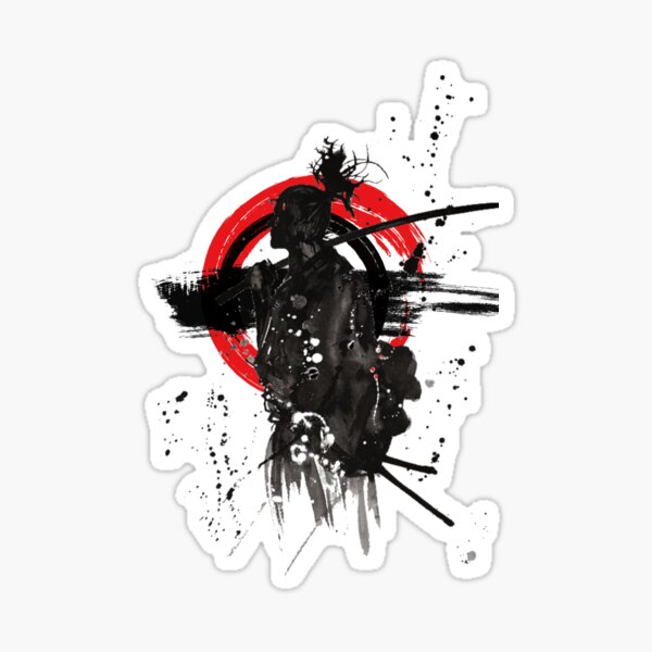 "Musashi Miyamoto Vagabond - Samurai " Sticker for Sale by Hani ...
