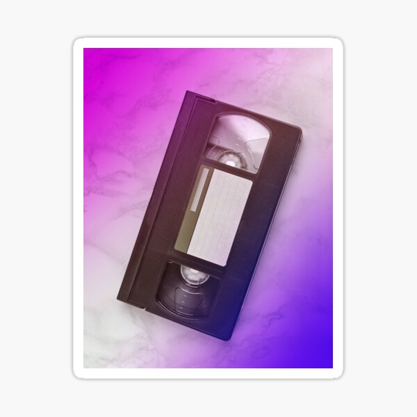 "Vhs tape " Sticker for Sale by BearTingz | Redbubble