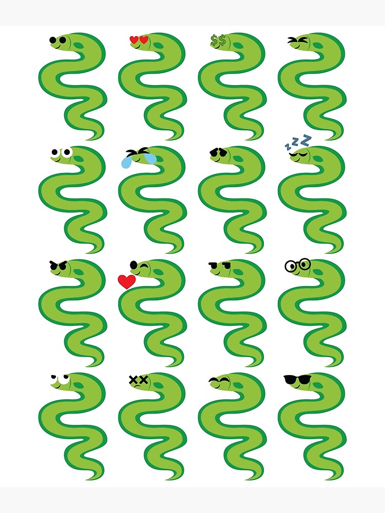 "Eel Emoji " Poster by HippoEmo | Redbubble