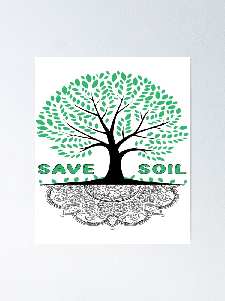 "Support The Save Soil Movement With Sadhguru Peace Mandala " Poster ...