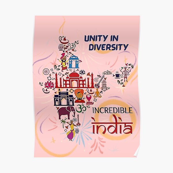 "Culture of india | gift for diverse culture lovers | Indian design ...
