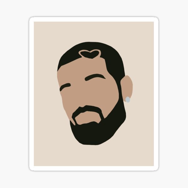 "Drake" Sticker for Sale by sadjetey1 | Redbubble