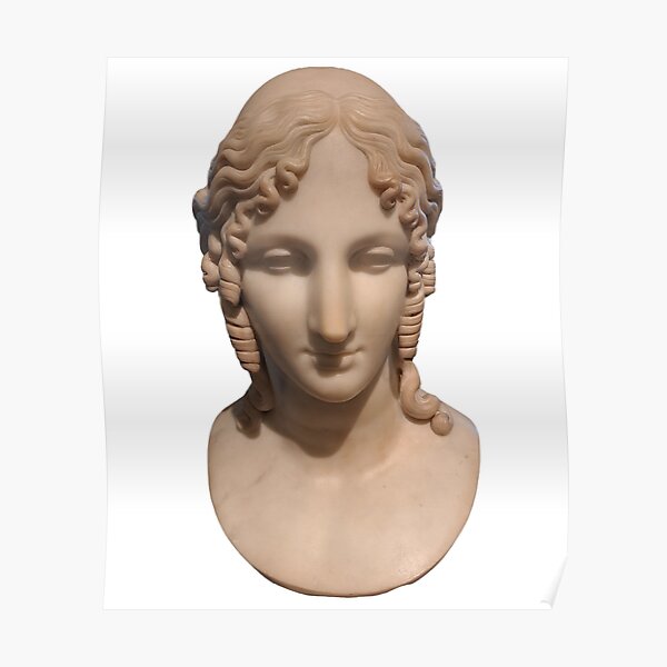 " Helen of Troy by Antonio Canova " Poster for Sale by MolinArte ...