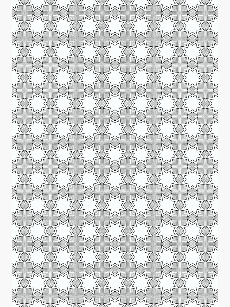 "Traditional Star Pattern" Sticker for Sale by AI-Creation | Redbubble