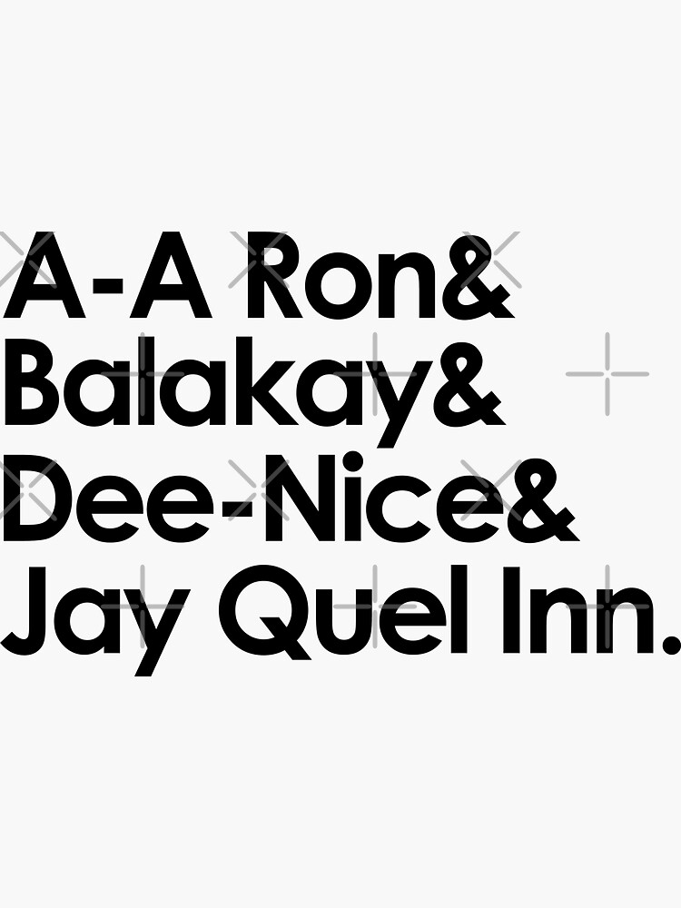 "A A Ron" Sticker for Sale by themarvdesigns | Redbubble