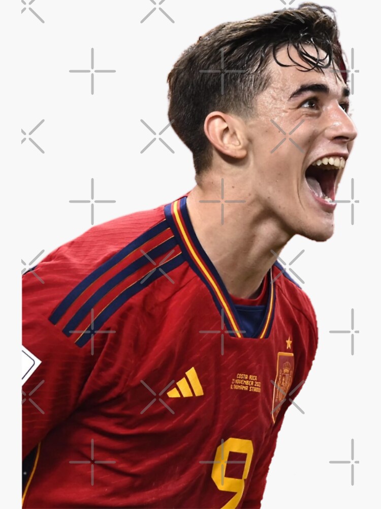 "Gavi - Pablo Martín Páez Gavira football player " Sticker for Sale by ...