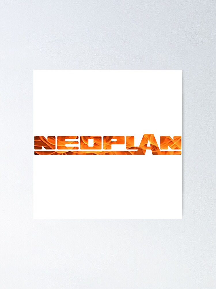 "Neoplan Fire Logo" Poster by Mm81 | Redbubble