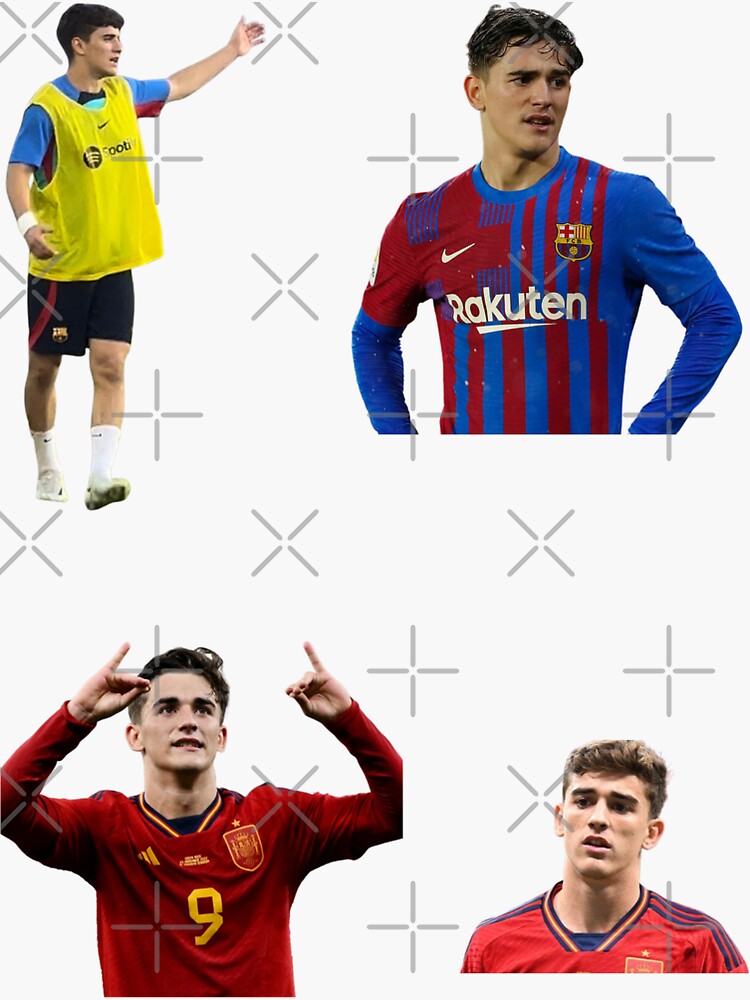 "Gavi - Pablo Martín Páez Gavira football player " Sticker for Sale by ...