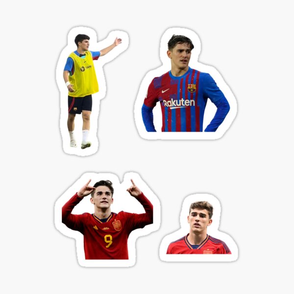 "Gavi - Pablo Martín Páez Gavira football player " Sticker for Sale by ...
