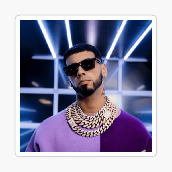 "Anuel AA" Sticker for Sale by Ynattab | Redbubble