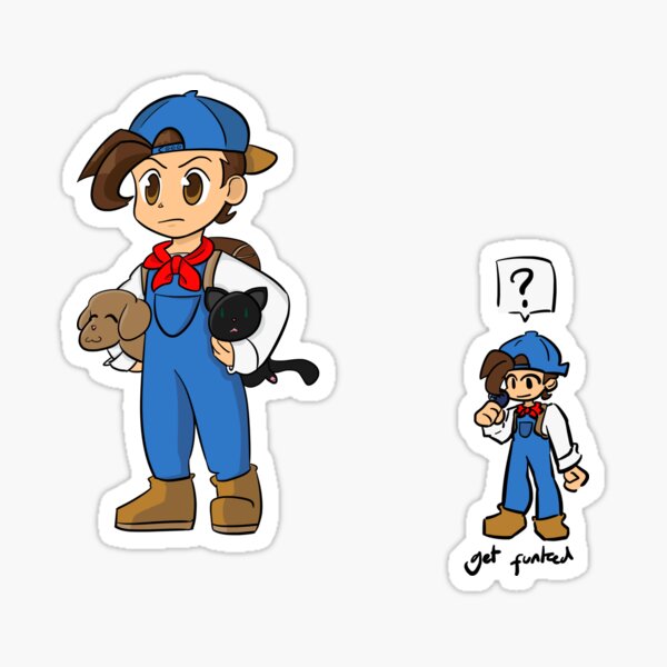 "Pete" Sticker for Sale by Zeldorkle | Redbubble