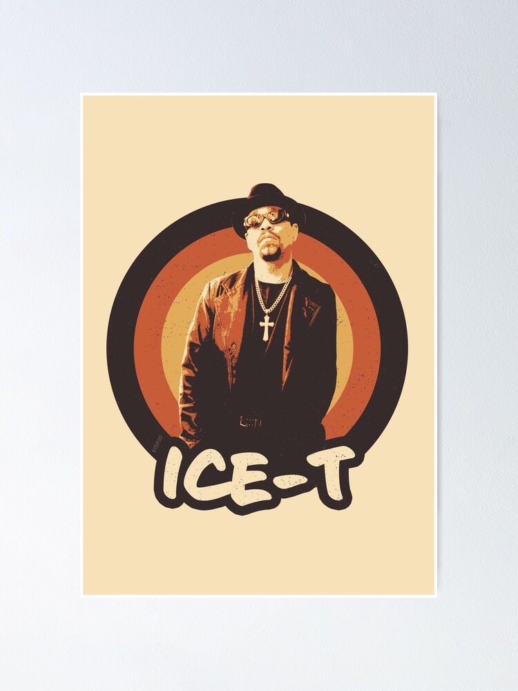 "Ice T 90s Old School Hip Hop" Poster for Sale by eyepoo | Redbubble
