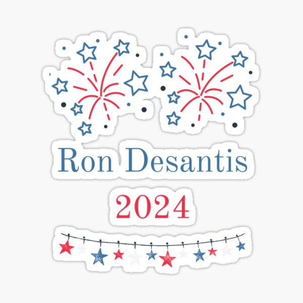 Sticker « Campagne Ron Desantis , Desantis Desantis , Vote Run Desantis ...