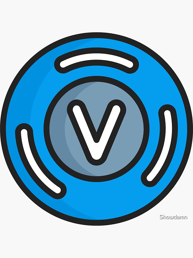 "V-Bucks " Sticker for Sale by Showdamn | Redbubble