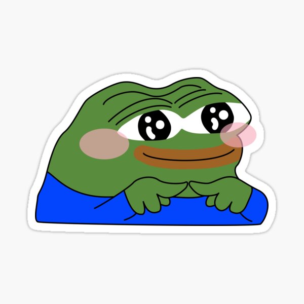 "Peeposhy" Sticker for Sale by veenine | Redbubble