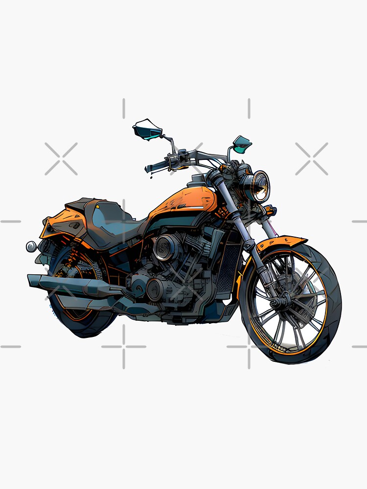 "Vulcan 900 Custom" Sticker for Sale by AnvilArtCo | Redbubble