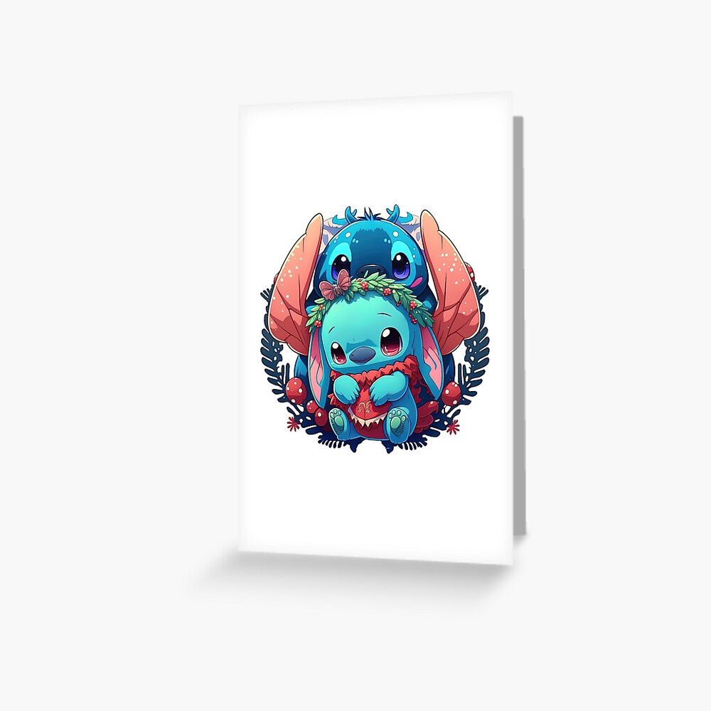 "Cute Chibi Stitch Kawaii" Sticker for Sale by stickertopic | Redbubble