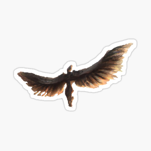 "winged beast" Sticker for Sale by magicadesign | Redbubble