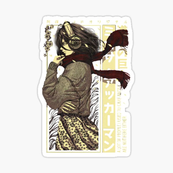"Mikasa Ackerman" Sticker for Sale by Jinouga31 | Redbubble