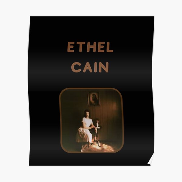 "ethel cain" Poster for Sale by zeenvis | Redbubble