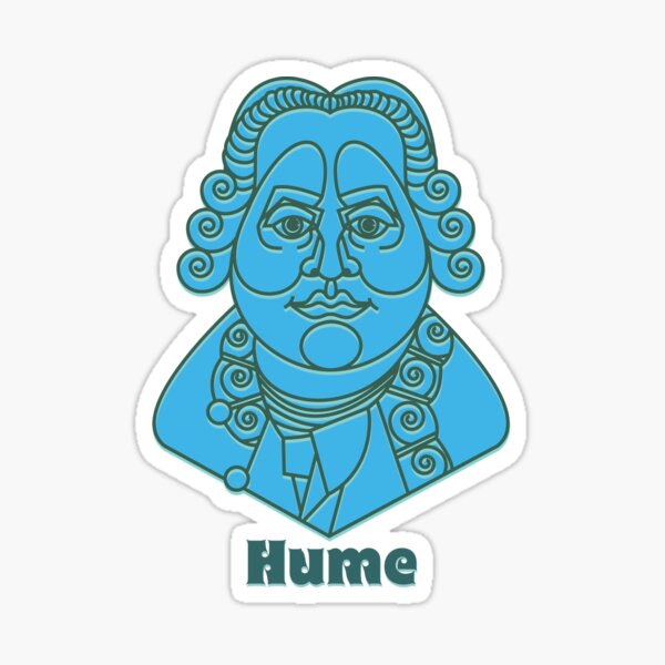 "Hume (Pop Art Colors)" Sticker for Sale by jholbo | Redbubble