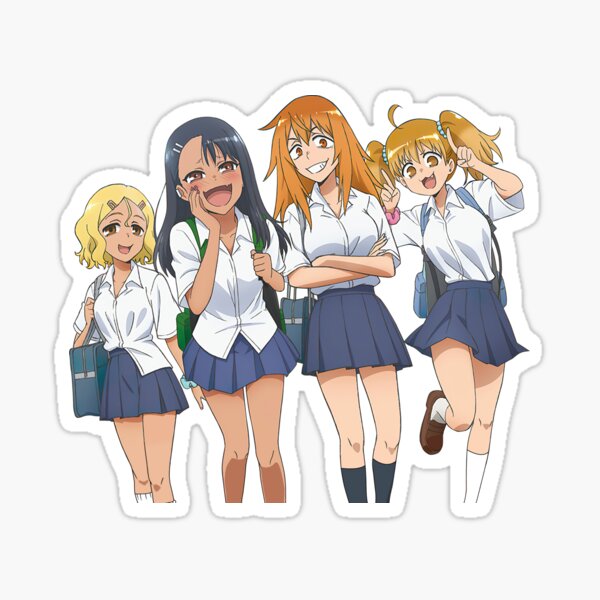 "Animes Nagatoro" Sticker for Sale by abderben | Redbubble