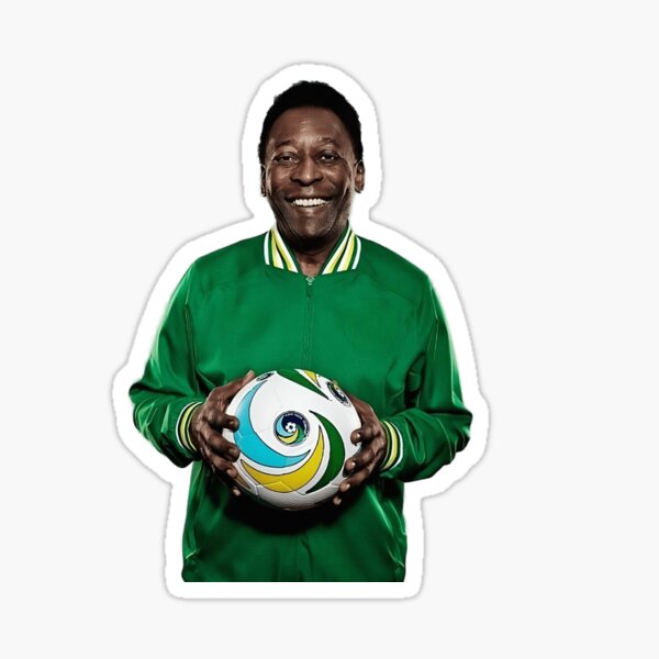 "Pele - The Greatest Soccer Player of All Time" Sticker for Sale by ...