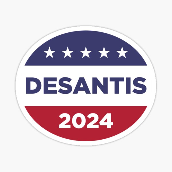 "Ron Desantis " Sticker for Sale by FocusednForward | Redbubble