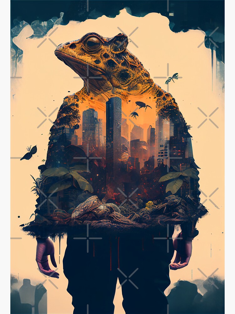 "Hypnotoad" Sticker for Sale by AykutDoodle | Redbubble