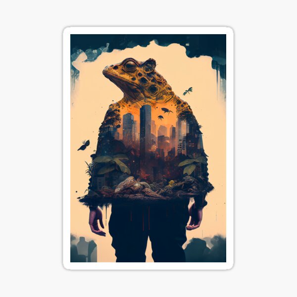 "Hypnotoad" Sticker for Sale by AykutDoodle | Redbubble