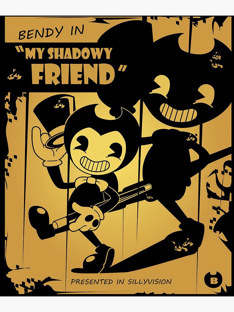 "bendy and the ink machine" Sticker for Sale by lovemyronaa | Redbubble