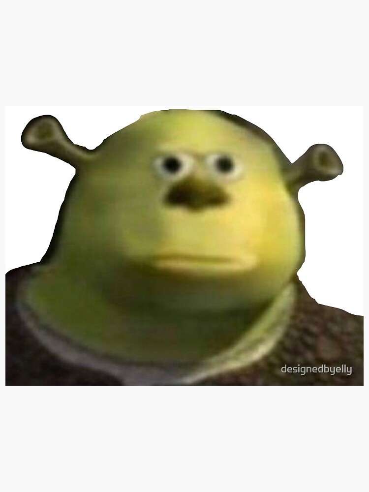 "shrek and mike meme" Sticker for Sale by designedbyelly | Redbubble