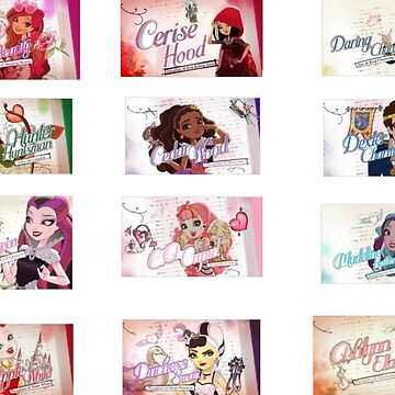 " Ever After High" Sticker for Sale by Andreica2000 | Redbubble