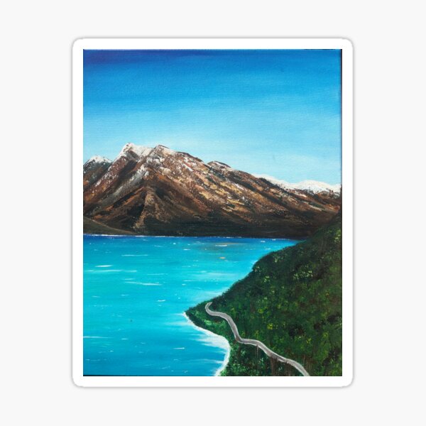 "Winding drive" Sticker for Sale by Winarts | Redbubble