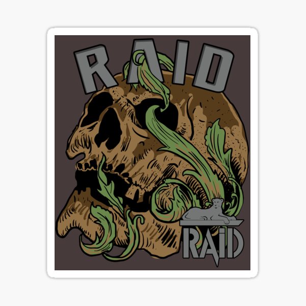 "French Police RAID #3032" Sticker for Sale by Rare-Militia | Redbubble