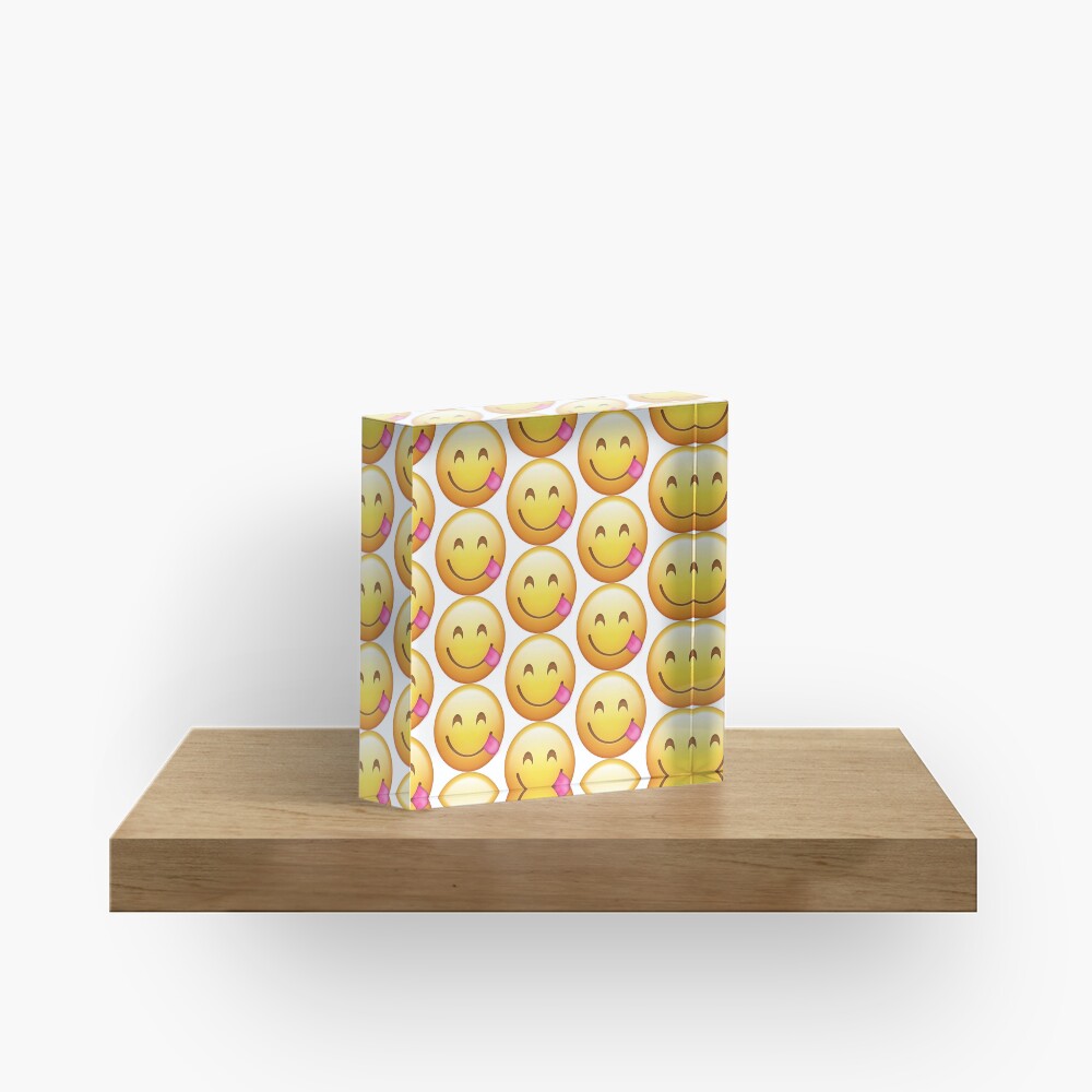 "Yummy Emoji" Sticker for Sale by valeng03 | Redbubble