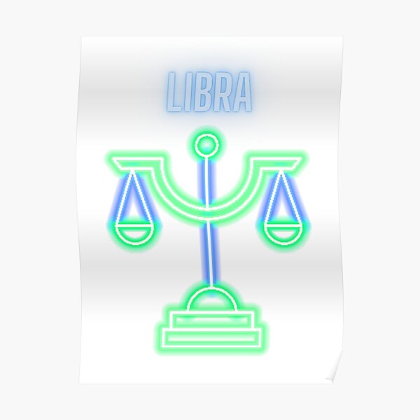 "libra zodiac art" Poster for Sale by Yumnatee | Redbubble